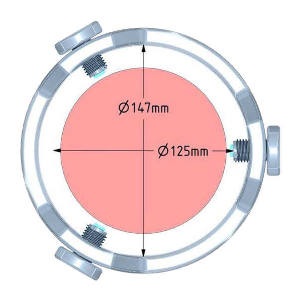 Altair Astro 115mm Aperture TRIBAND D-ERF Solar Energy Rejection Filter ...